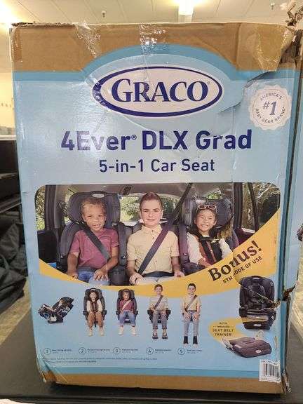 Graco 4Ever DLX Grad 5-In-1 Carseat - Prime Time Auctions, Inc.
