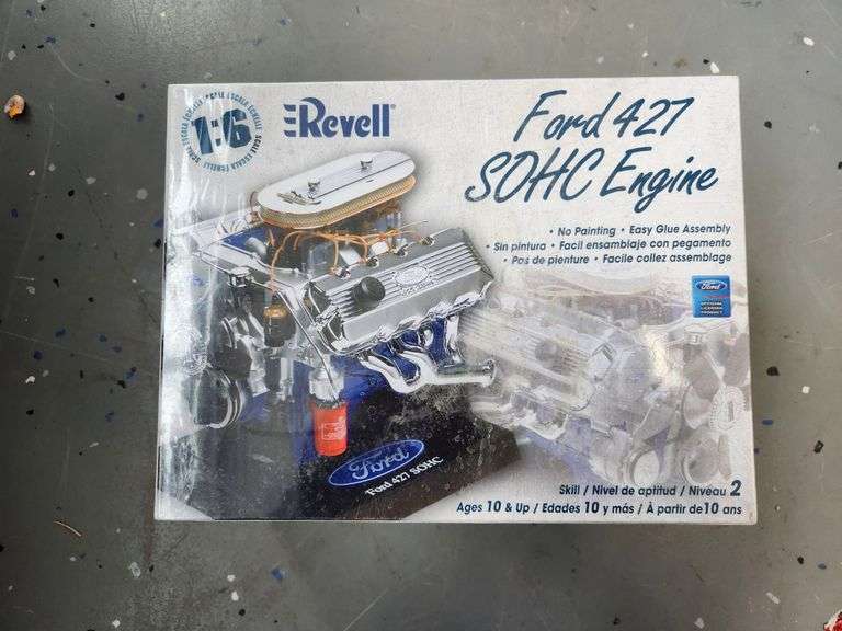 Revell 427 SOHC Engine Model (NEW) - Prime Time Auctions, Inc.