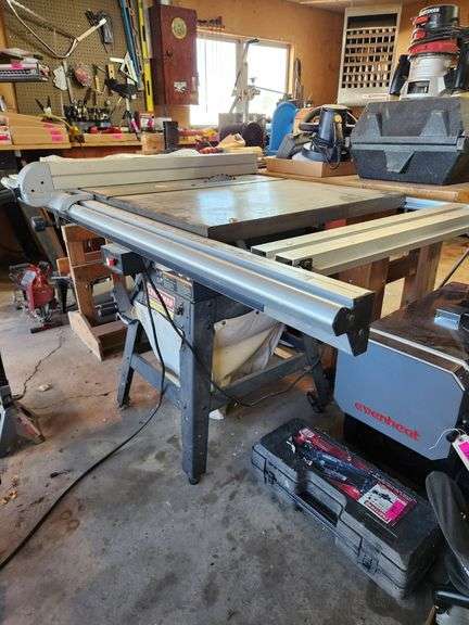 Large Craftsman 10-Inch Portable Jobsite Table Saw and Folding Stand ...