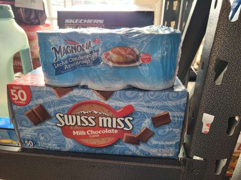 1) Swiss Miss Hot Chocolate, 1) Magnolia Sweetened Condensed Milk 6pk ...