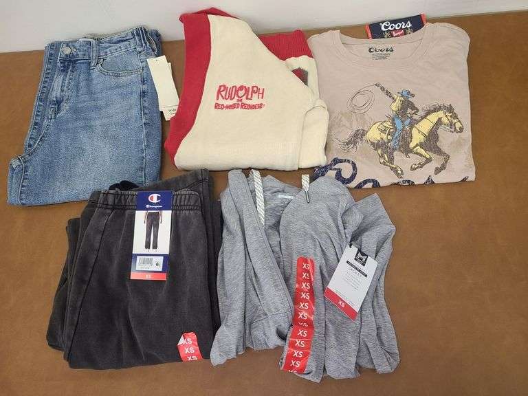 Women's XS: Champion Sweats, Wide Leg Jean, Rudolph the Red Nose ...