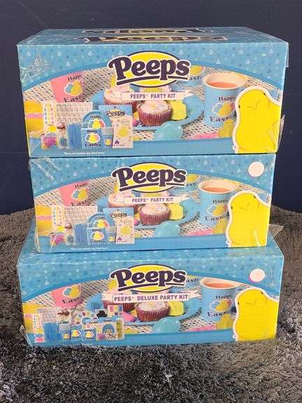 3) Peeps Party Kits - Prime Time Auctions, Inc.