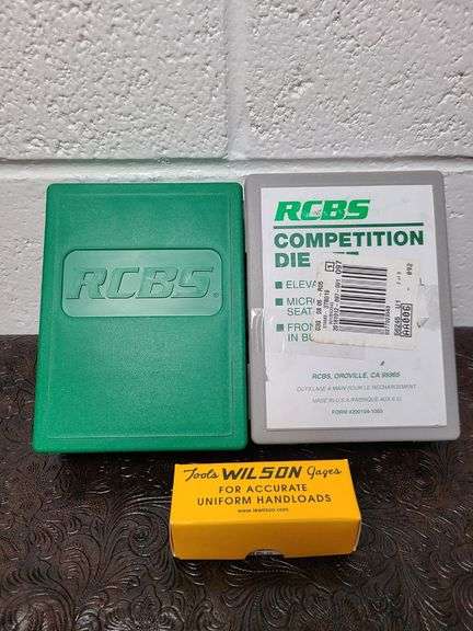 RCBS .308 Winchester Die Set, .308 Precision Micrometer, Wilson Gauge ...