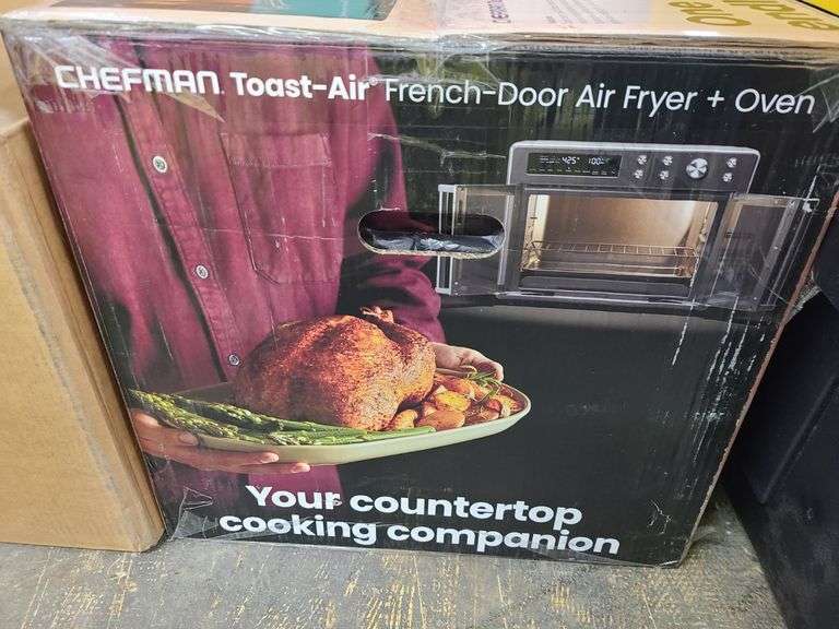 Chefman Toast Air French Door Air Fryer + Oven - Prime Time Auctions, Inc.