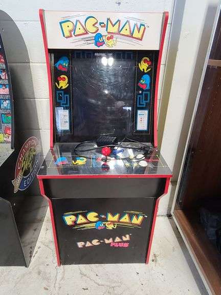 PAC-MAN Legacy Deluxe Arcade Machine "Child Size" - Prime Time Auctions ...