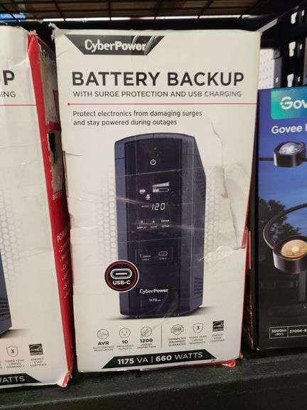 Cyber Power Battery Backup - Prime Time Auctions, Inc.