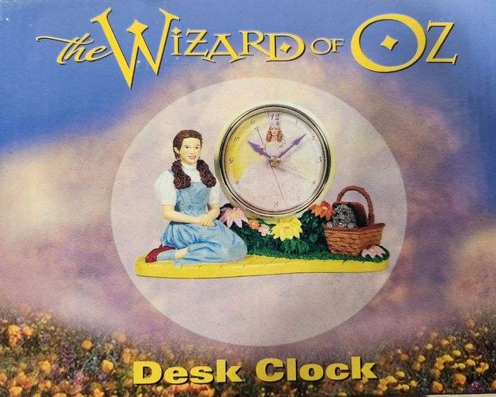 Wizard Of Oz Desk Clock - Prime Time Auctions, Inc.