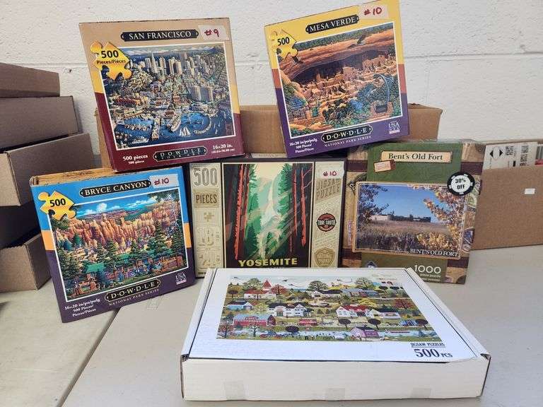 6) Puzzles - Prime Time Auctions, Inc.
