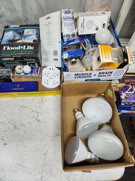 3) Boxes of Assorted Light Bulbs - Prime Time Auctions, Inc.