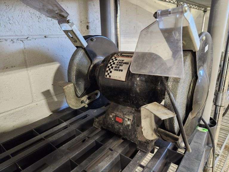 Speedway Series 3/4 HP Bench Grinder - Prime Time Auctions, Inc.