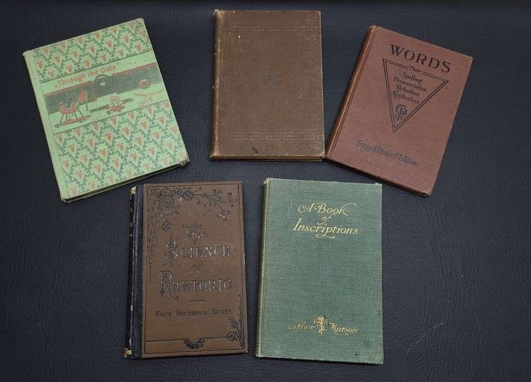 5) Early 1900s Books - Prime Time Auctions, Inc.