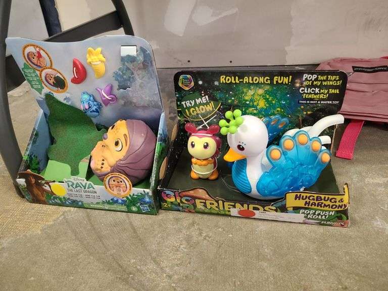 Disney Rave The Last Dragon Toy, Glo Friends Set - Prime Time Auctions ...