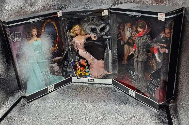 3) Collector's Edition Barbies - Prime Time Auctions, Inc.