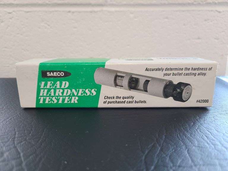 Saeco Lead Hardness Tester - Prime Time Auctions, Inc.