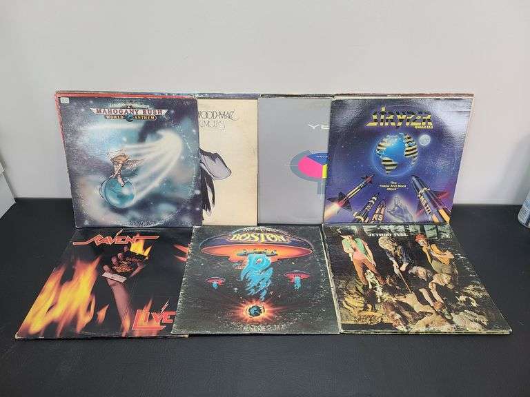 Vinyl Records - Boston Mahogany Rush, Jethro Tull, Fleetwood Mac ...
