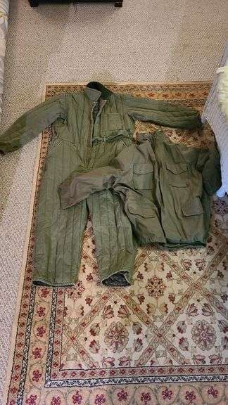 Military Uniform Padded Coveralls, Jacket - Prime Time Auctions, Inc.