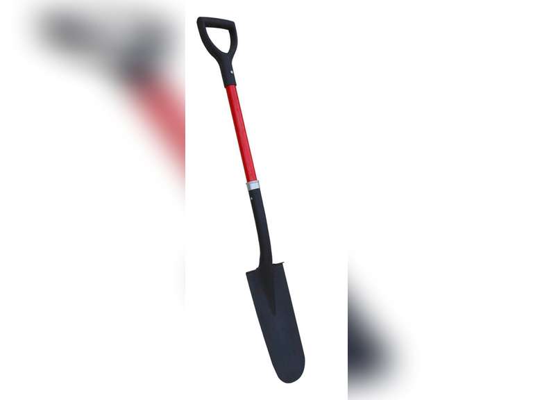 TABOR TOOLS J213 TRENCH DIGGING AND DRAIN SHOVEL NARROW BLADE AND AND D ...