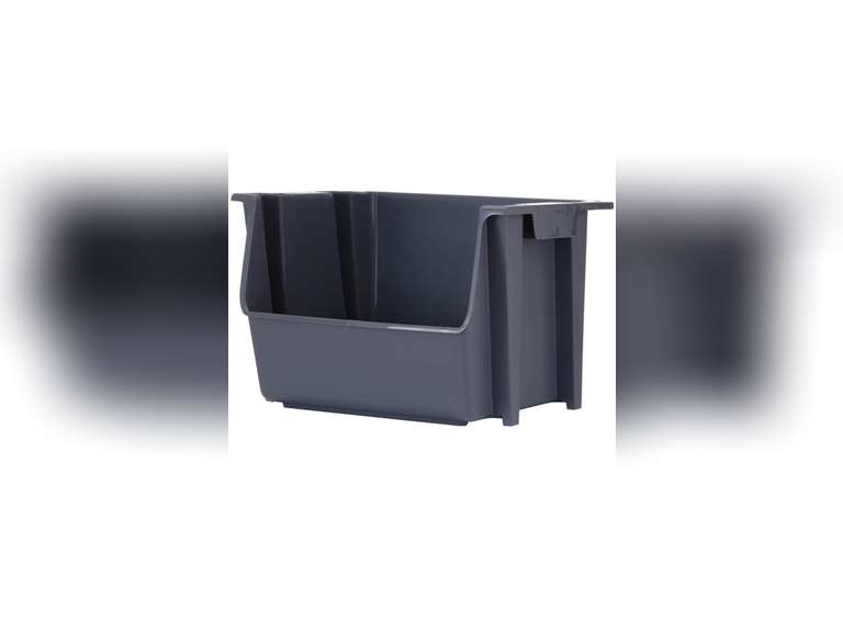 United Solutions Large Nesting Stack Bin, Pack of 3, Handles for Easy ...