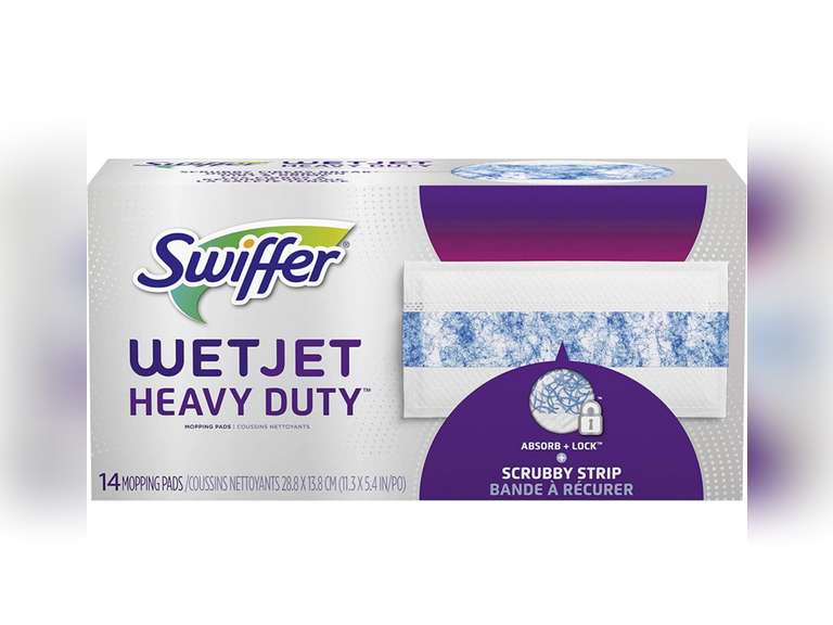 Swiffer WetJet Heavy Duty Mopping Pads Refill, 14 count 19.99 - Quarter Price