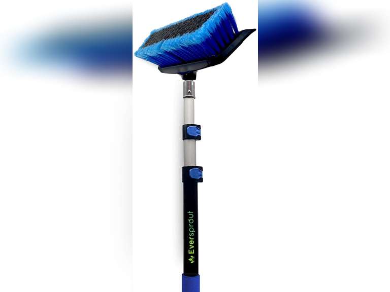 EVERSPROUT 7-to-19 Foot Scrub Brush (25+ Ft. Reach) | Long Lightweight ...