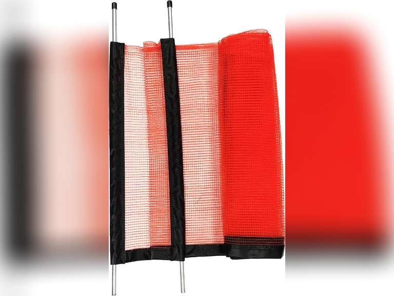 Play It Safe Driveway Net, Orange – Removable Safety Netting, Fits ...