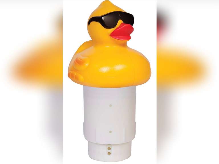 GAME 4002 Derby Duck, 3 Inch Chlorine, Five Tablet Capacity Above-or ...