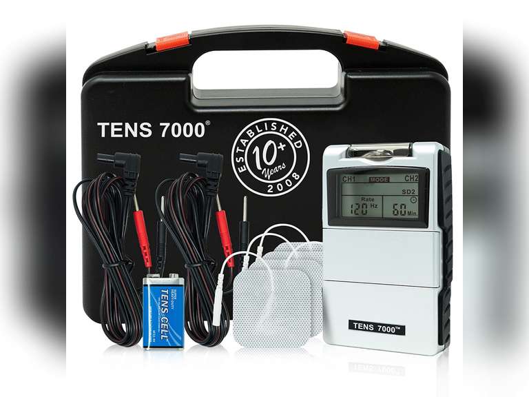 TENS 7000 Digital TENS Unit With Accessories - TENS Unit Muscle ...