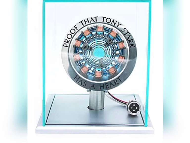 Surkat 1:1 Iron Man Arc Reactor Light, MK1 and MK2 Model Tony Stark LED ...