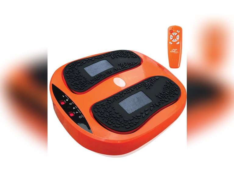 Power Legs Vibration Plate Foot Massager Platform with Rotating ...