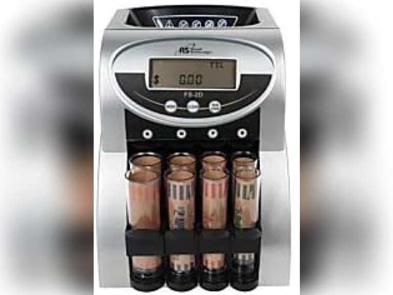 Royal Sovereign 2 Row Electric Coin Counter With Patented Anti-Jam ...