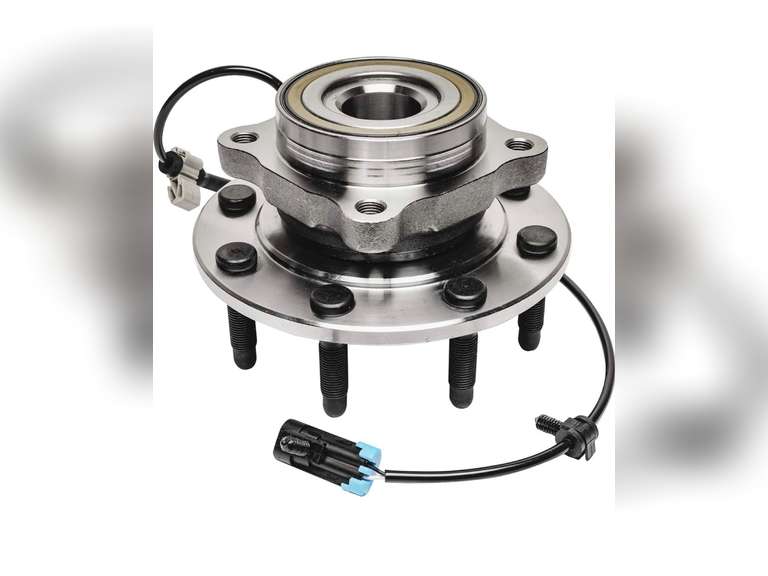 Detroit Axle - 4WD 8 Lugs Front Wheel Hub and Bearing Replacement for ...