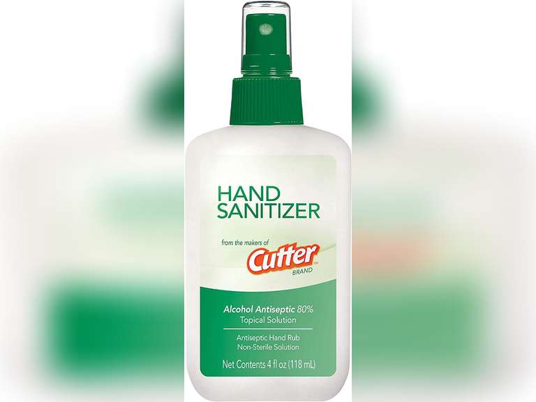 Cutter HG-96936 Hand Sanitizer, 4 Ounces, Non-Sterile Antiseptic ...