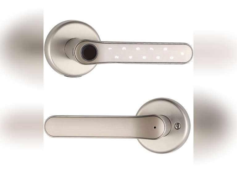 LOCKMINANT Smart Lock, 4-in-1 Keyless Entry Door Lock with Bluetooth ...