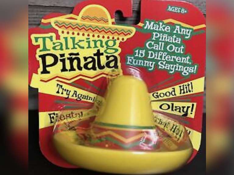 Talking Pinata Calls Out 15 Different Funny Sayings Great for Parties ...