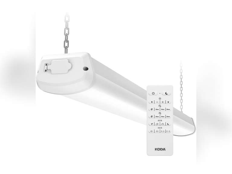 Koda | 1 Pack 46" Motion Sensor & Remote Control Linkable Bay Lighting ...