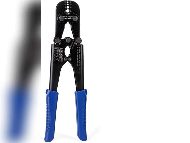 IWISS Swaging Tool, Wire Rope Crimping Tools for Aluminum Copper Duplex ...
