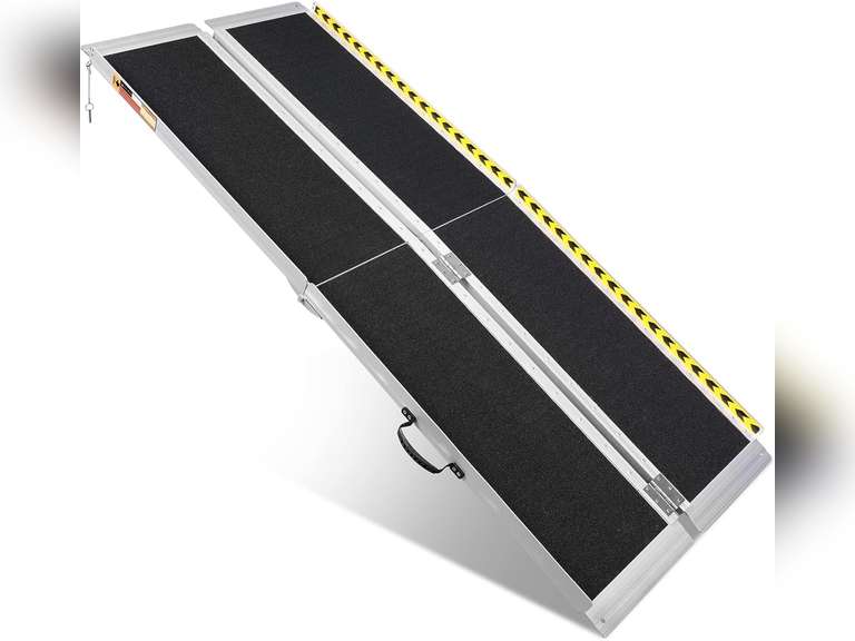 ORFORD Non Skid Wheelchair Ramp 6FT, Threshold Ramp with an Applied ...