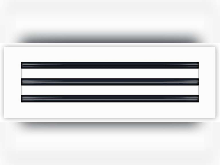 BUILDMART - 18x6 Modern AC Vent Cover - Decorative White Air Vent ...