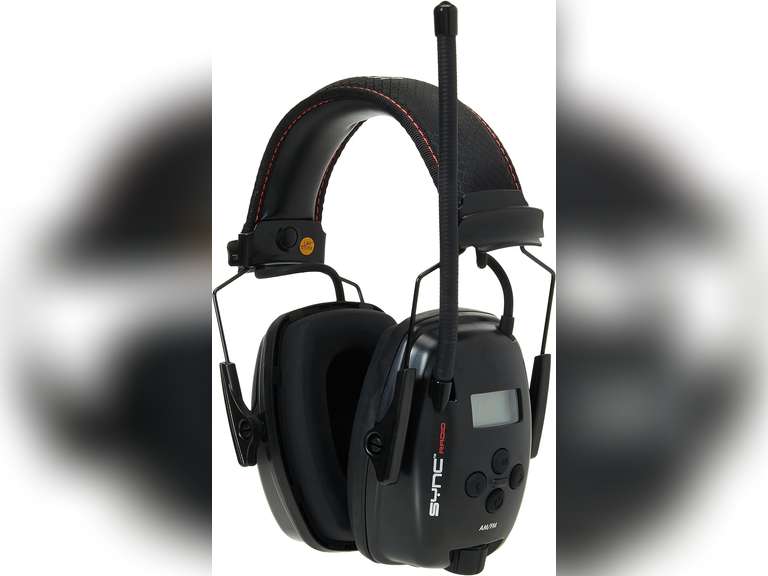 Honeywell Sync UOM = EA; 5 Each = 1 Case Digital AM/FM Radio Earmuff ...
