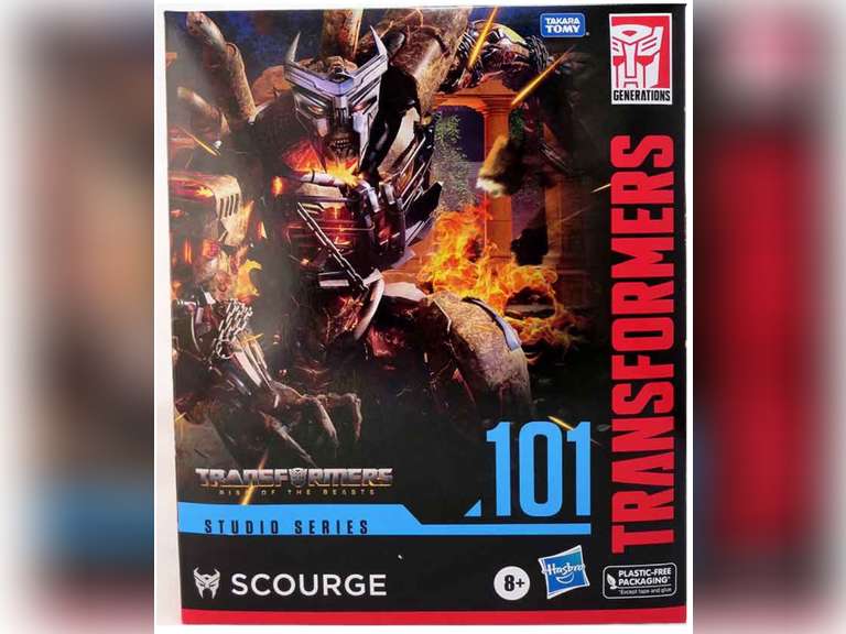 Transformers Studio Series 8 Inch Action Figure Leader Class - Scourge ...