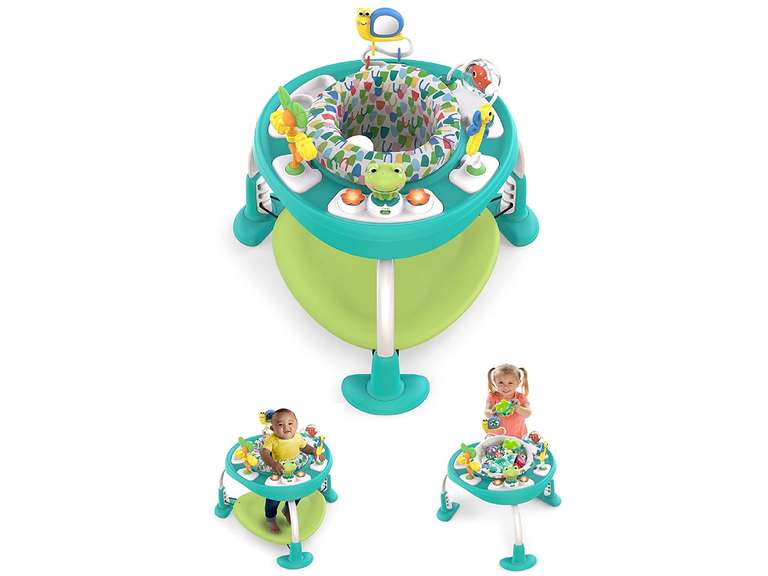 Bright Starts Bounce Bounce Baby 2-in-1 Activity Center Jumper & Table ...