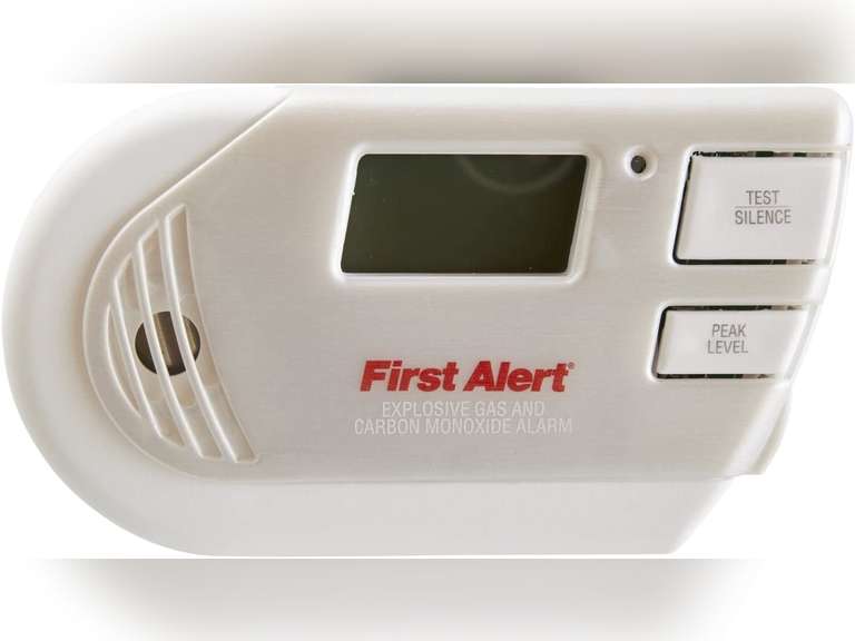 FIRST ALERT Combination Explosive Gas and Carbon Monoxide Alarm with ...