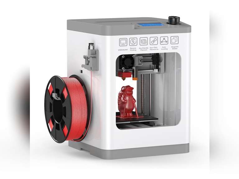 WEEDO Tina2 3D Printers, Fully Assembled and Auto Leveling Mini 3D ...