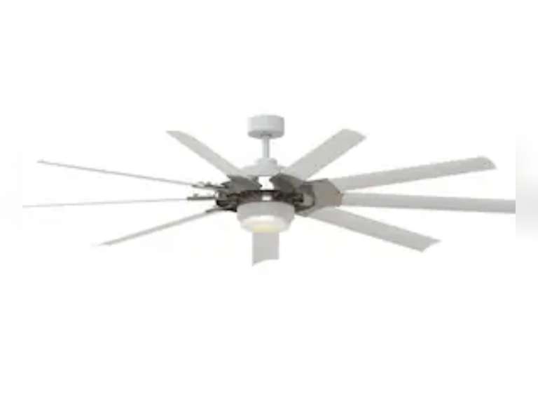 Fanimation Studio Collection Slinger v2 72-in Matte White Color ...