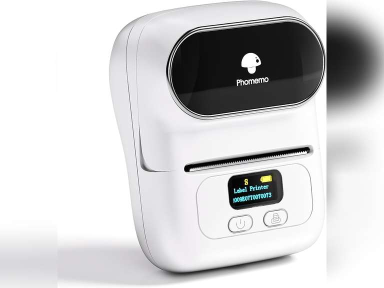 Phomemo Label Printer - M110 Address Label Maker Bluetooth Thermal Portable Label Maker Machine ...