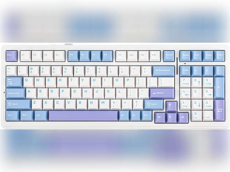 EPOMAKER x Aula F99 Wireless Mechanical Keyboard, Hot Swappable Gasket ...
