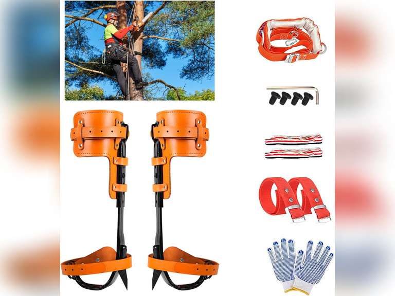 Tree Climbing Spikes Set 100 - Quarter Price