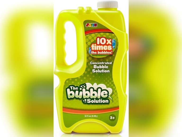 JOYIN 32 oz Bubble Solution Refills (up to 2.5 Gallon) Big Bubble ...