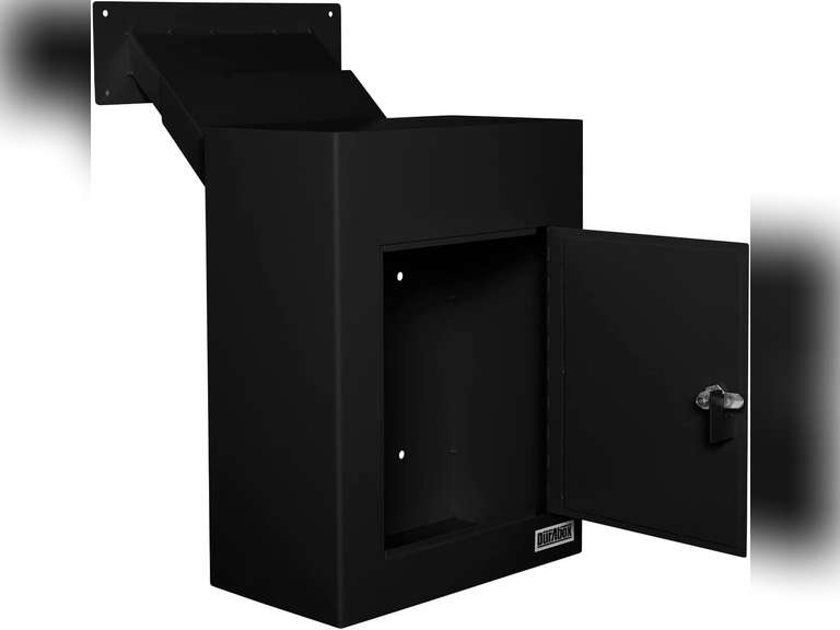 D700 Through the Wall Drop Box, Tubular Key Locking Secure Mailbox with ...