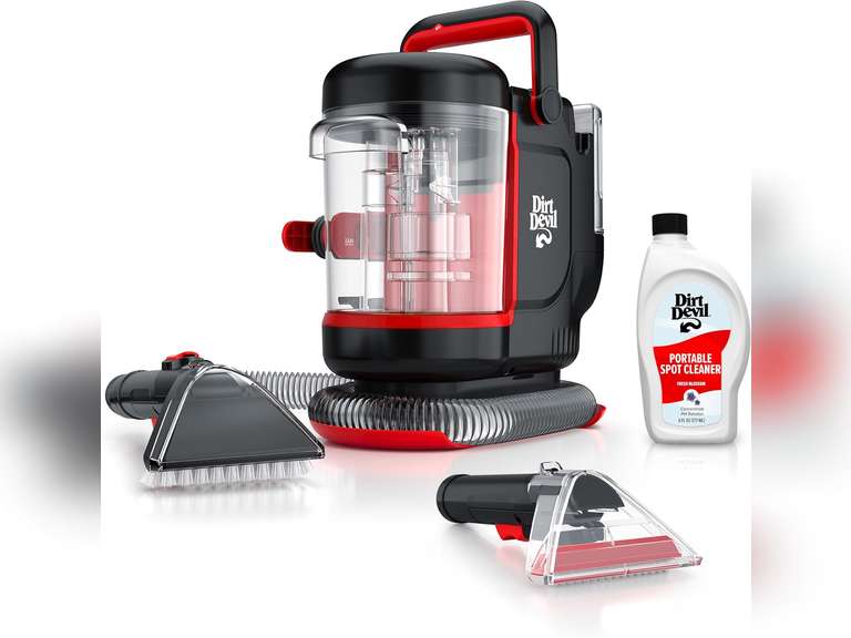 Dirt Devil Portable Spot Cleaner Machine for Carpet and Upholstery ...